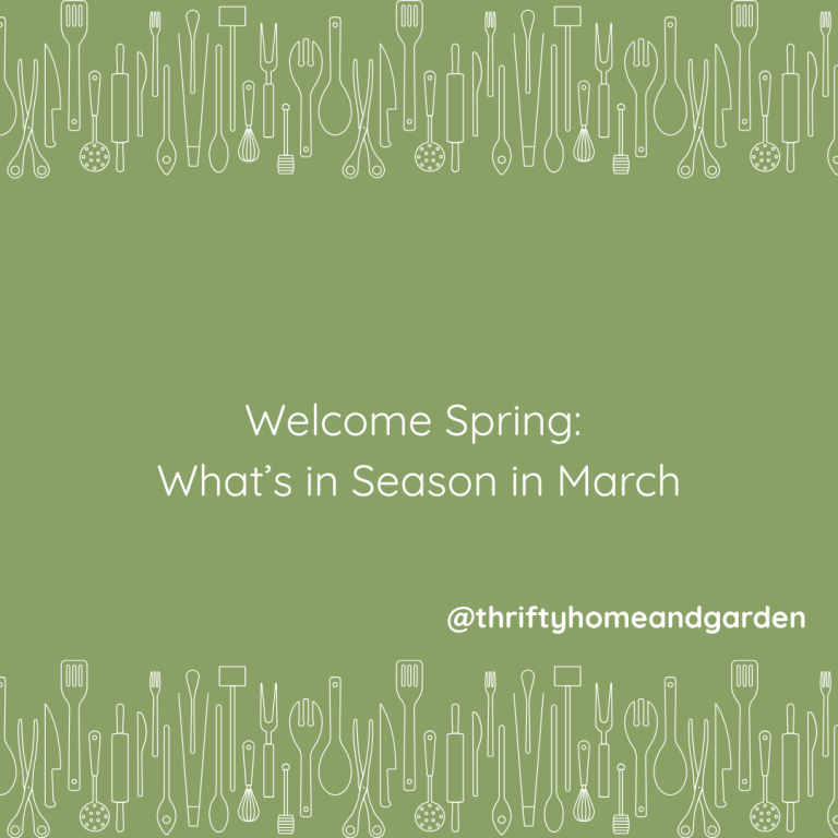 What's in Season in March? UK Spring Produce Guide
